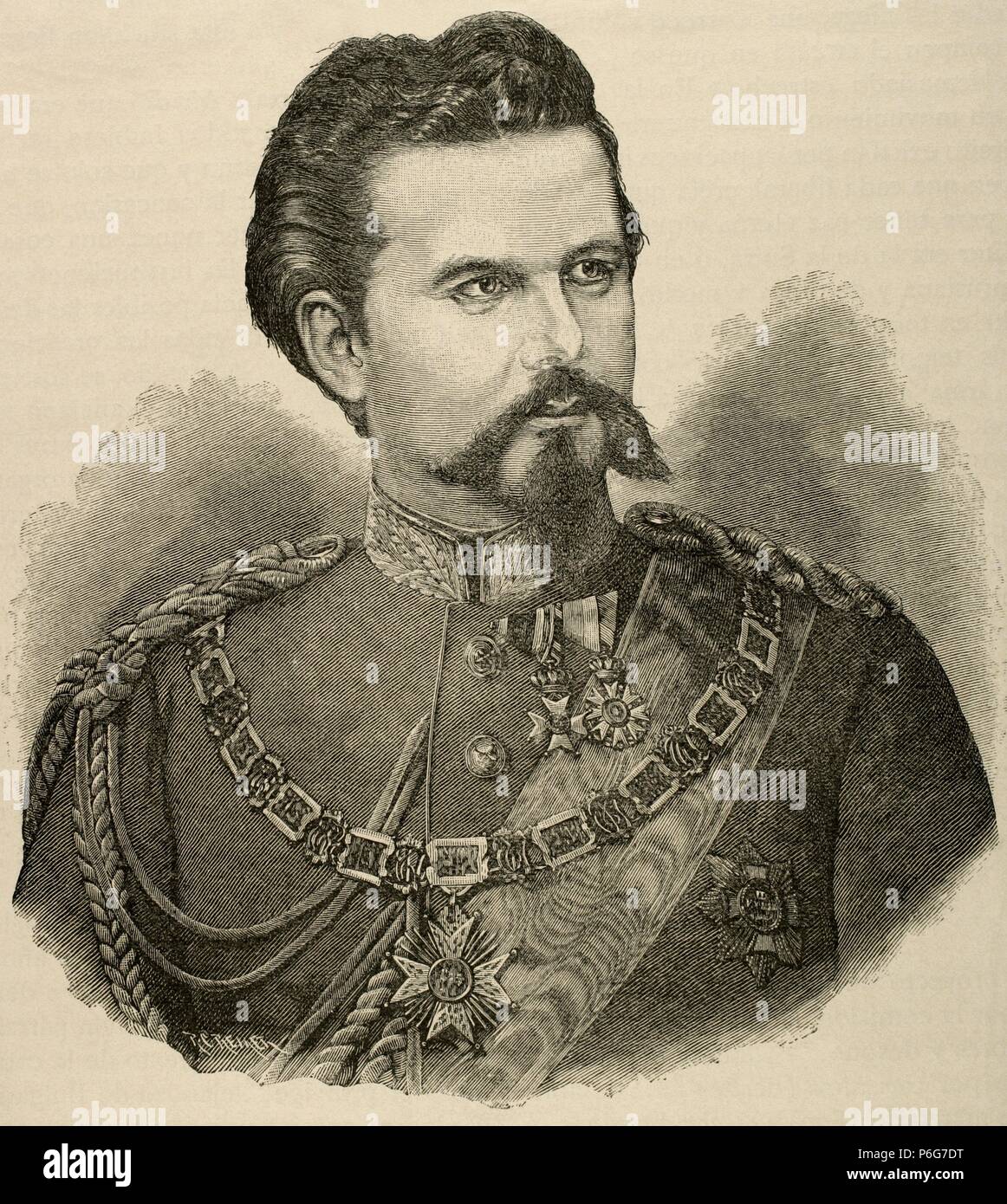 Death king ludwig ii 1886 hi-res stock photography and images - Alamy