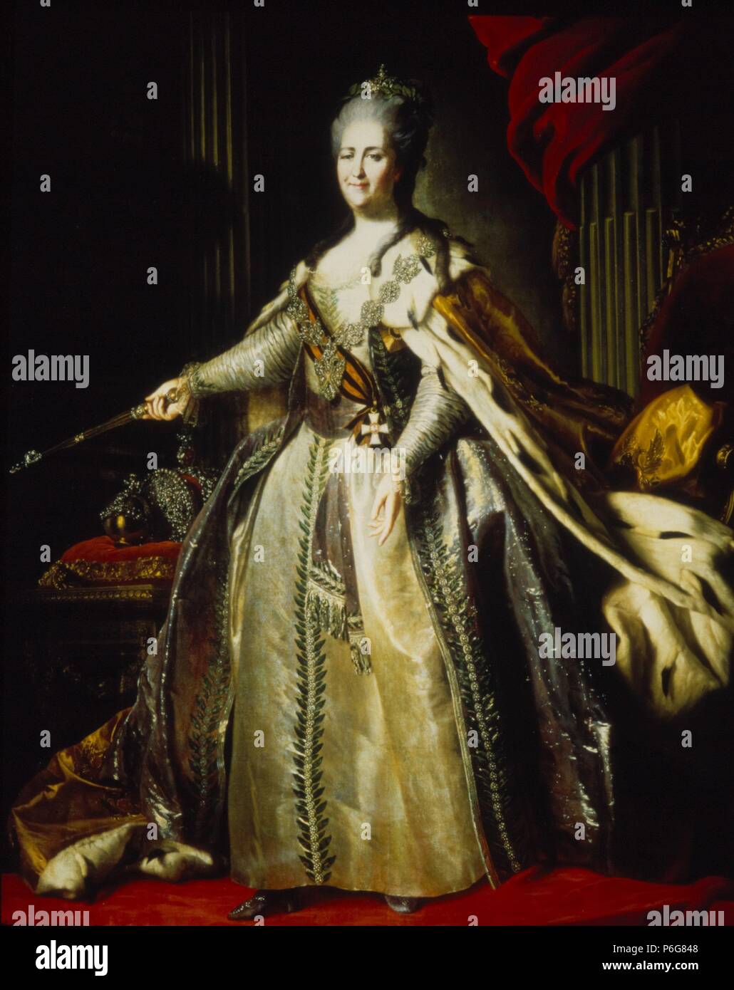 Catherine 2nd crown hi-res stock photography and images - Alamy