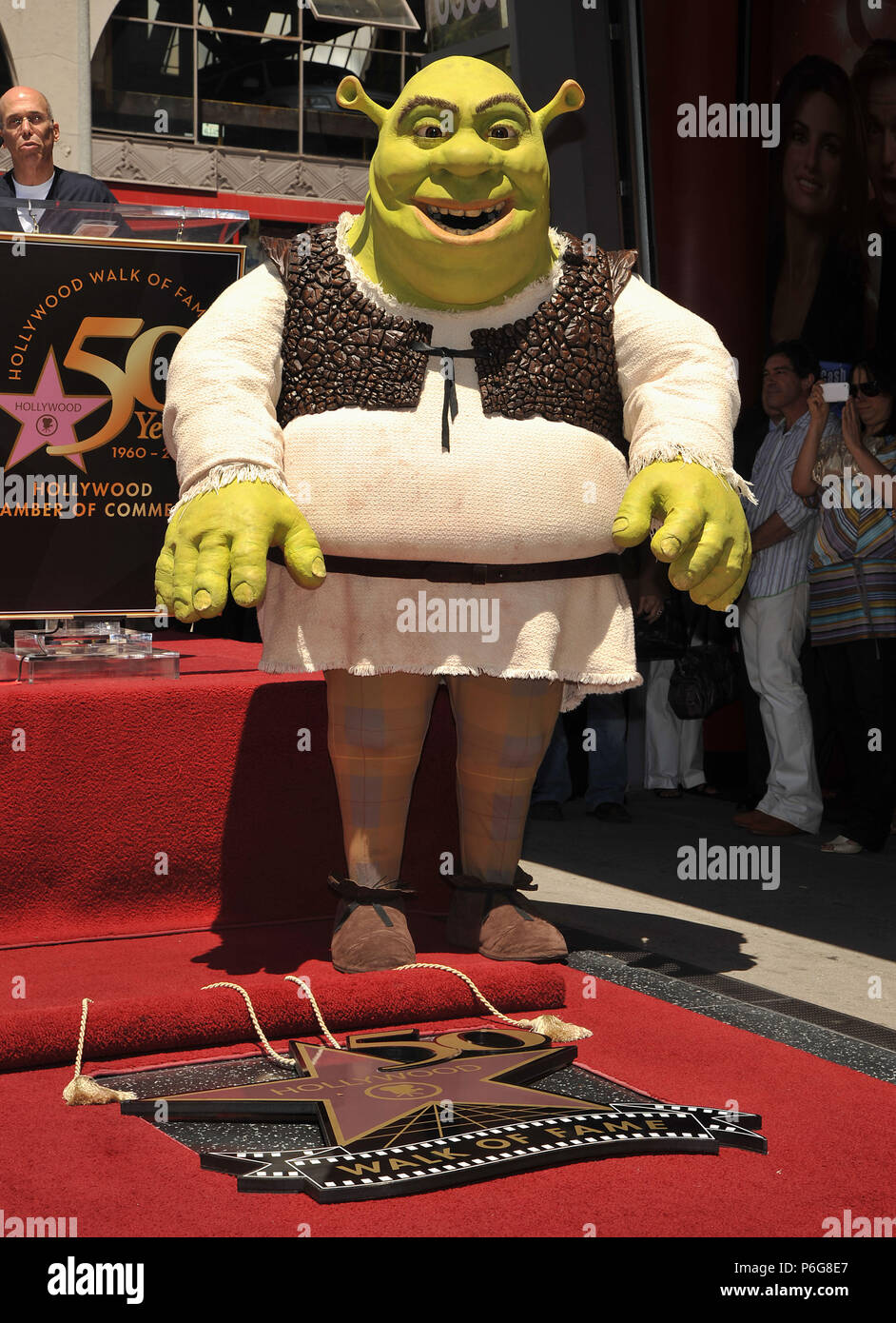 04 Shrek 04 - Shrek Honored with a Star On The Hollywod Walk Of Fame In ...