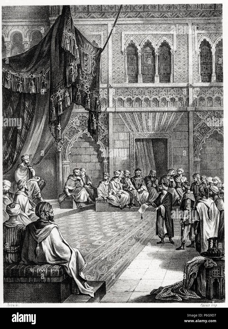 Historia de España. Reconocimiento de Abderraman III, primer emir ...