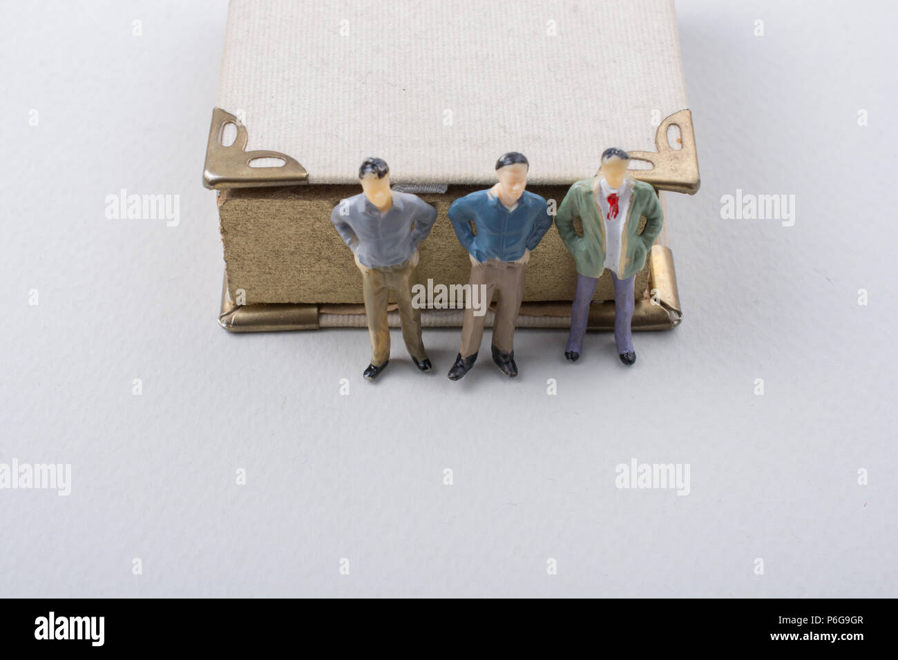 Tiny miniature models businessman hi-res stock photography and images ...