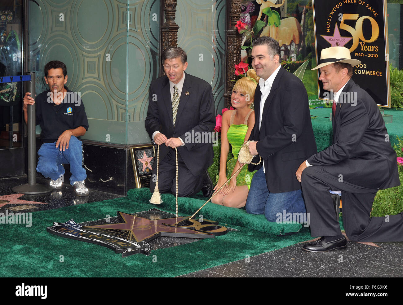 Tinker Bell Tinker Bell-Star honored with a star on The Hollywood Walk ...