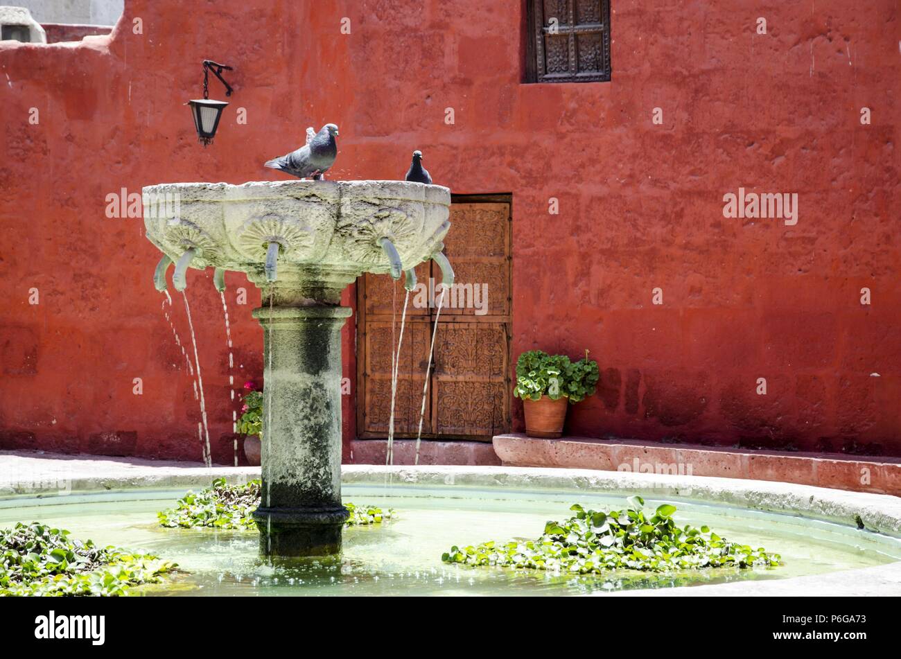 Santa Catalina of Siena Monastery 1579.Arequipa. Peru. UNESCO World ...