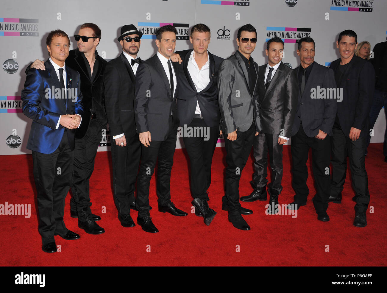 The Backstreet Boys and New Kids On The Block - 2010 American Music ...