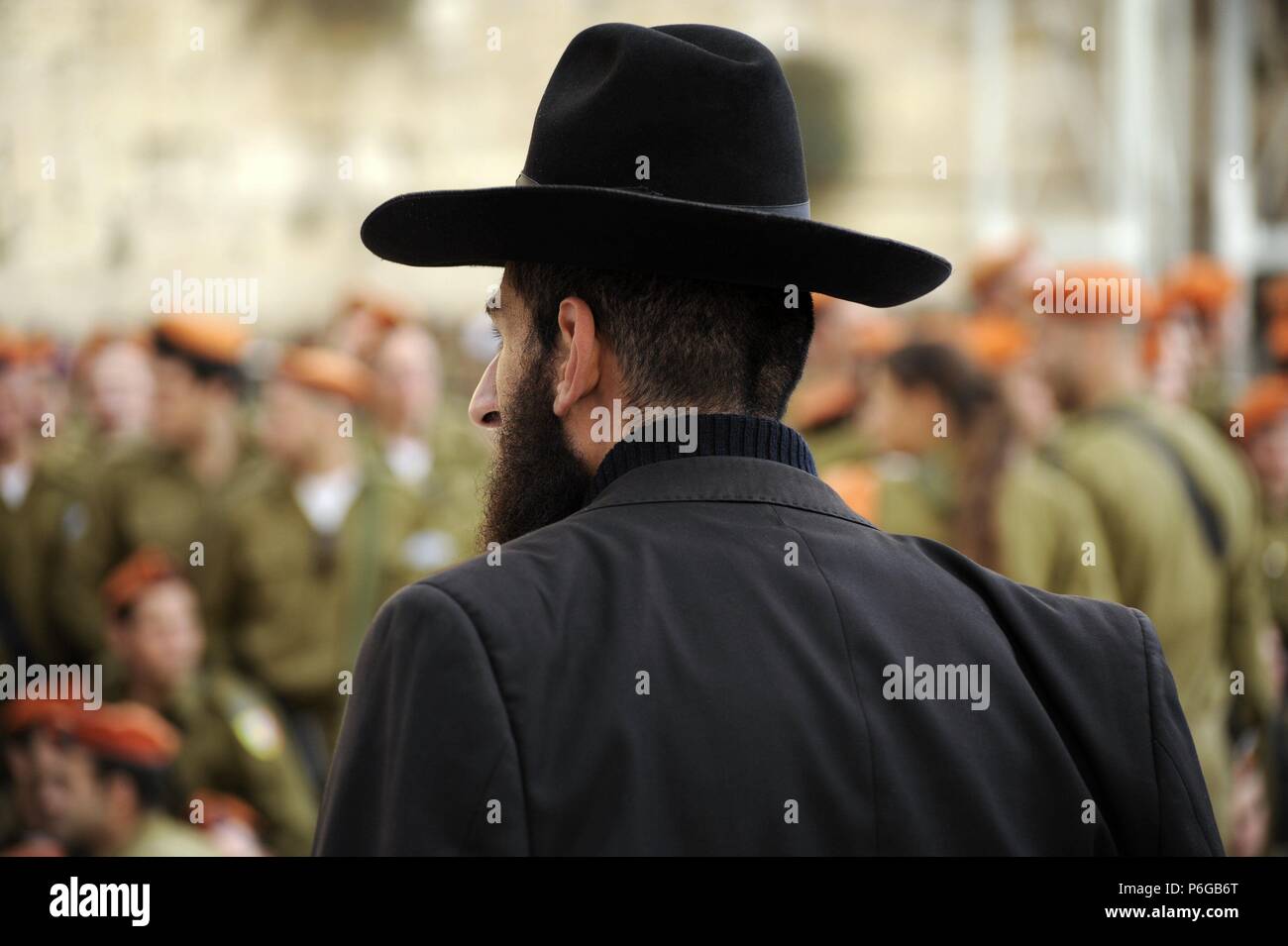 A Jew. Jerusalem. Israel Stock Photo - Alamy