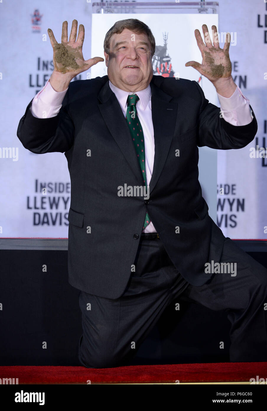 John Goodman honored with hand and foot print at the TCL Chinese ...