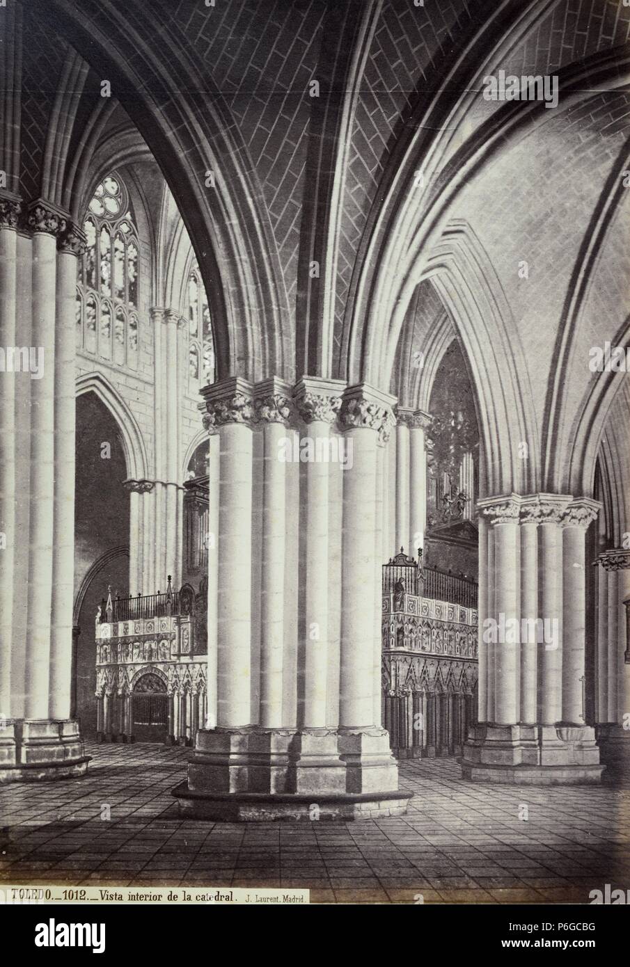 Catedral de Toledo, Interior del templo Stock Photo - Alamy