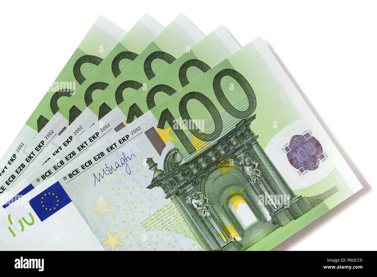 Euro 100 bills Stock Photo - Alamy