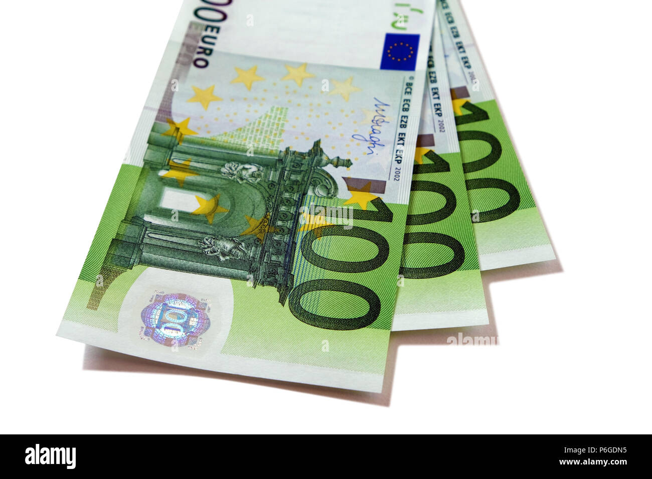 Wad euro bills banknotes hi-res stock photography and images - Alamy