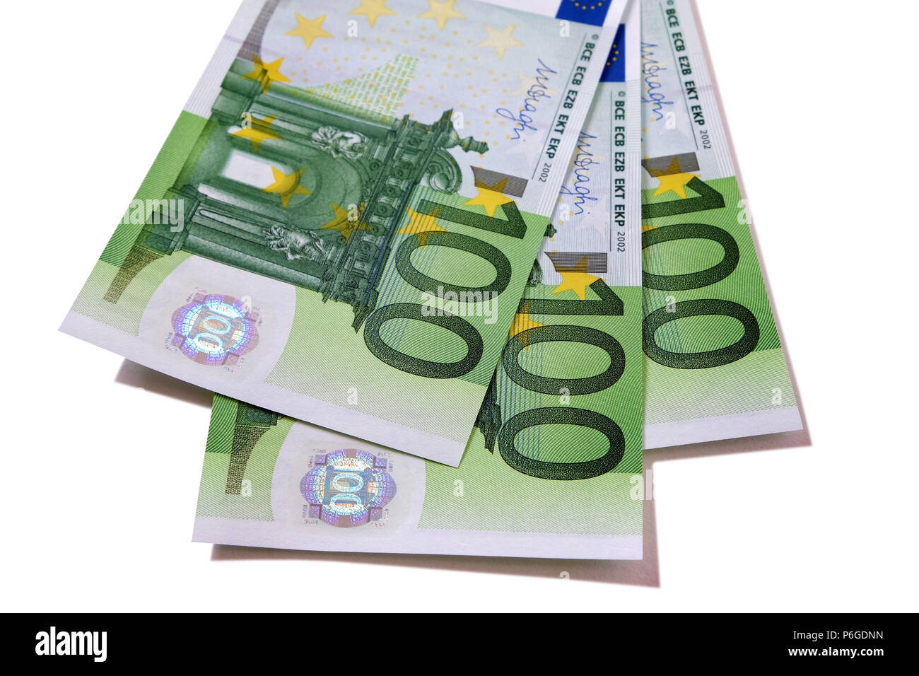 Euro 100 banknotes Stock Photo - Alamy