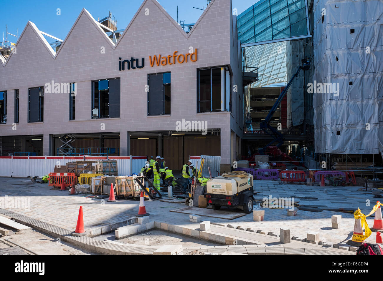 Watford Town centre, Hertfordshire, England, U.K Stock Photo - Alamy