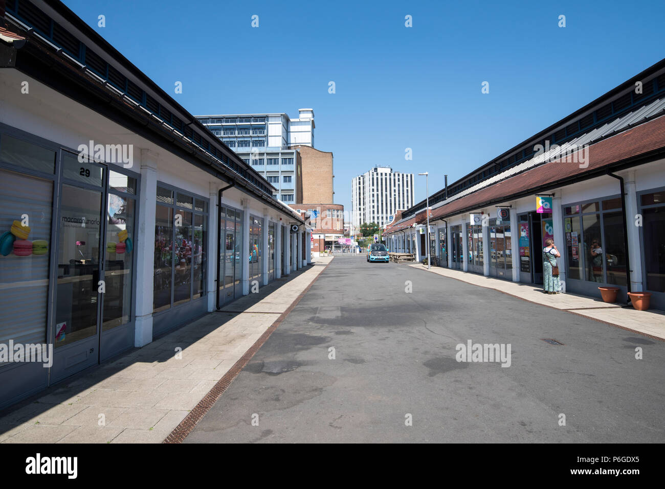 Sneinton Market, Nottingham City Nottinghamshire England UK Stock Photo ...