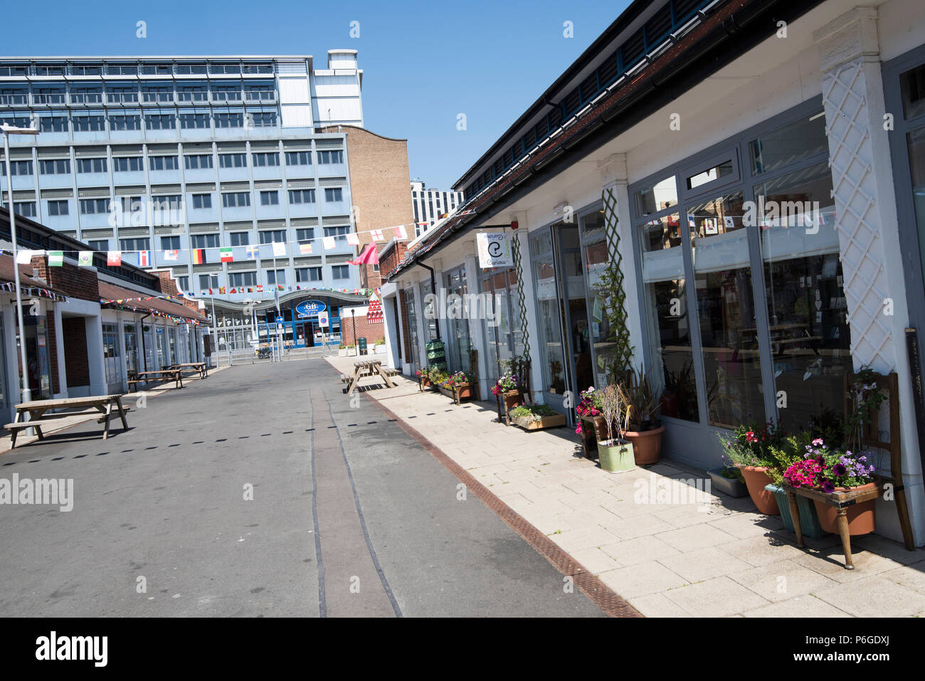 Avenues / Lanes at Sneinton Market, Nottingham City Nottinghamshire ...