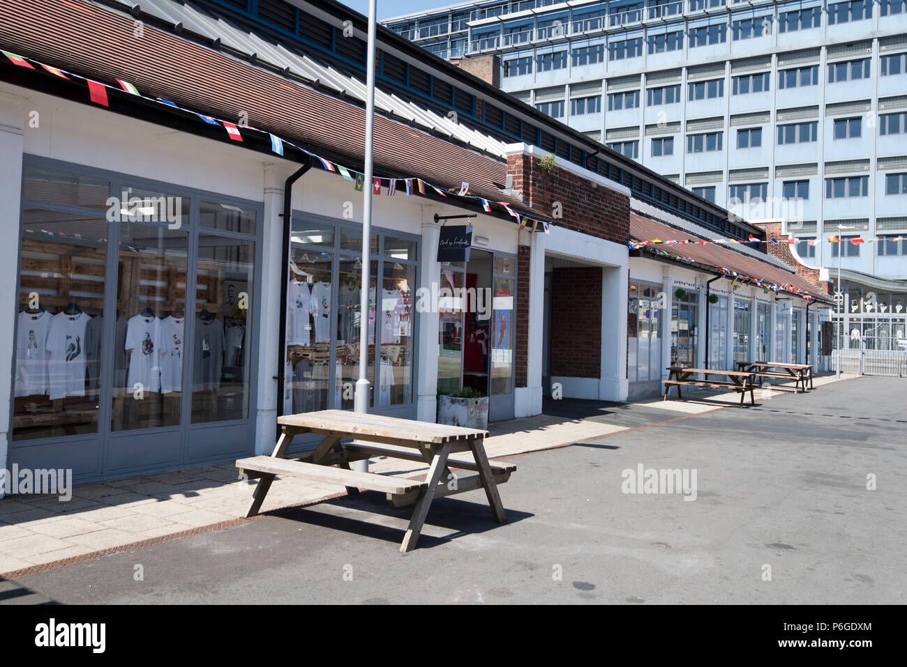 Avenues / Lanes at Sneinton Market, Nottingham City Nottinghamshire ...