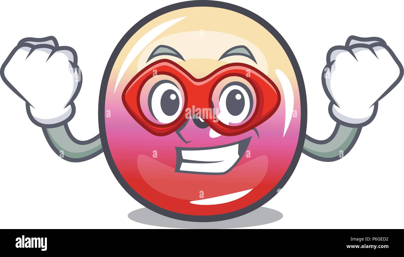 Super hero jelly ring candy character cartoon Stock Vector Image & Art ...
