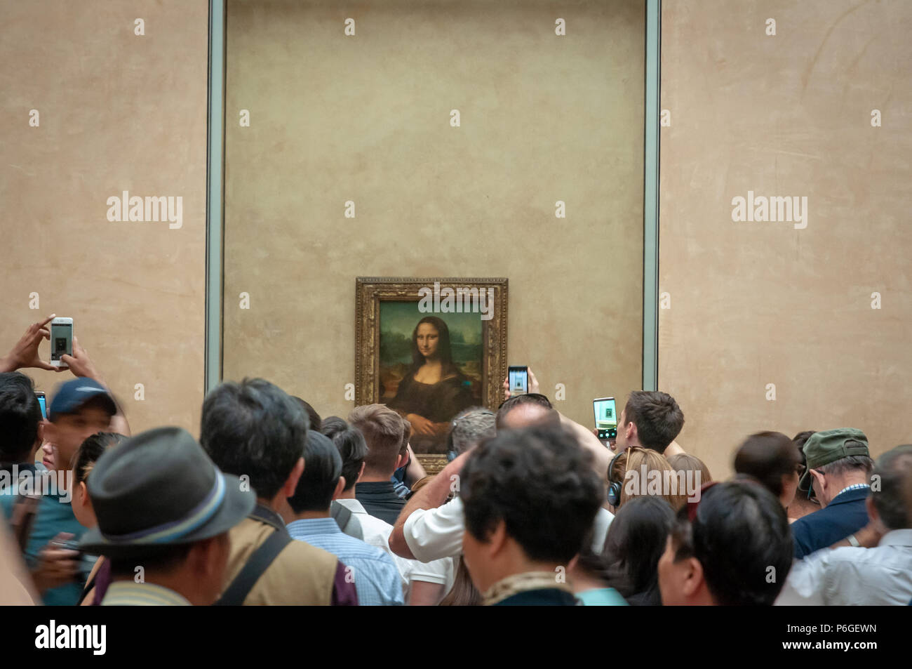 People consuming art Stock Photo - Alamy
