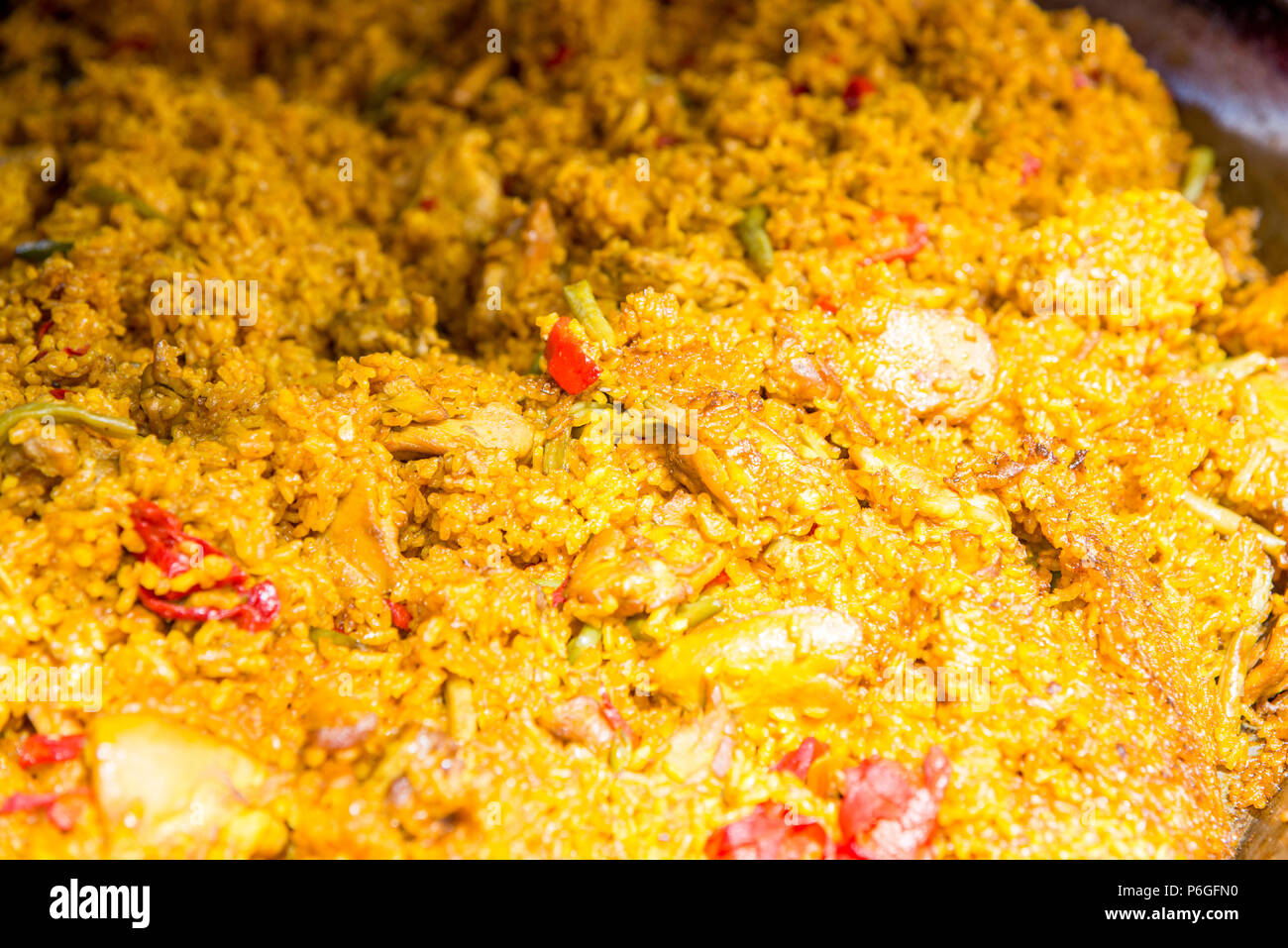 Paella is a Valencian (Spanish) rice dish - Food Street Market Reading ...