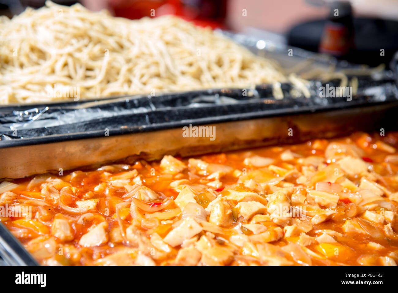 Popular Asian Street Food Dishes - Food Street Market Reading, United ...