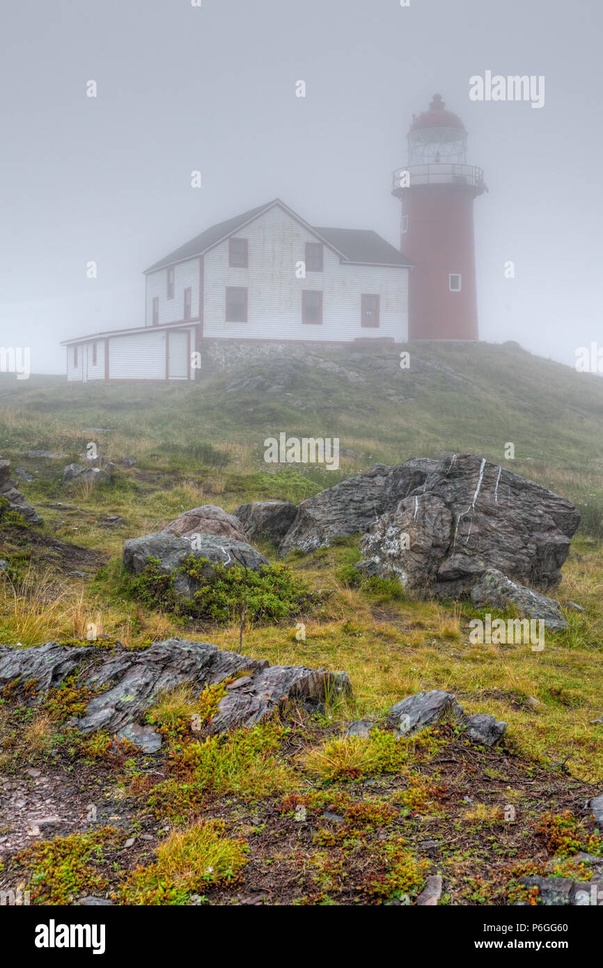 Lighthouse at Ferryland, Newfoundland, Canada Stock Photo - Alamy
