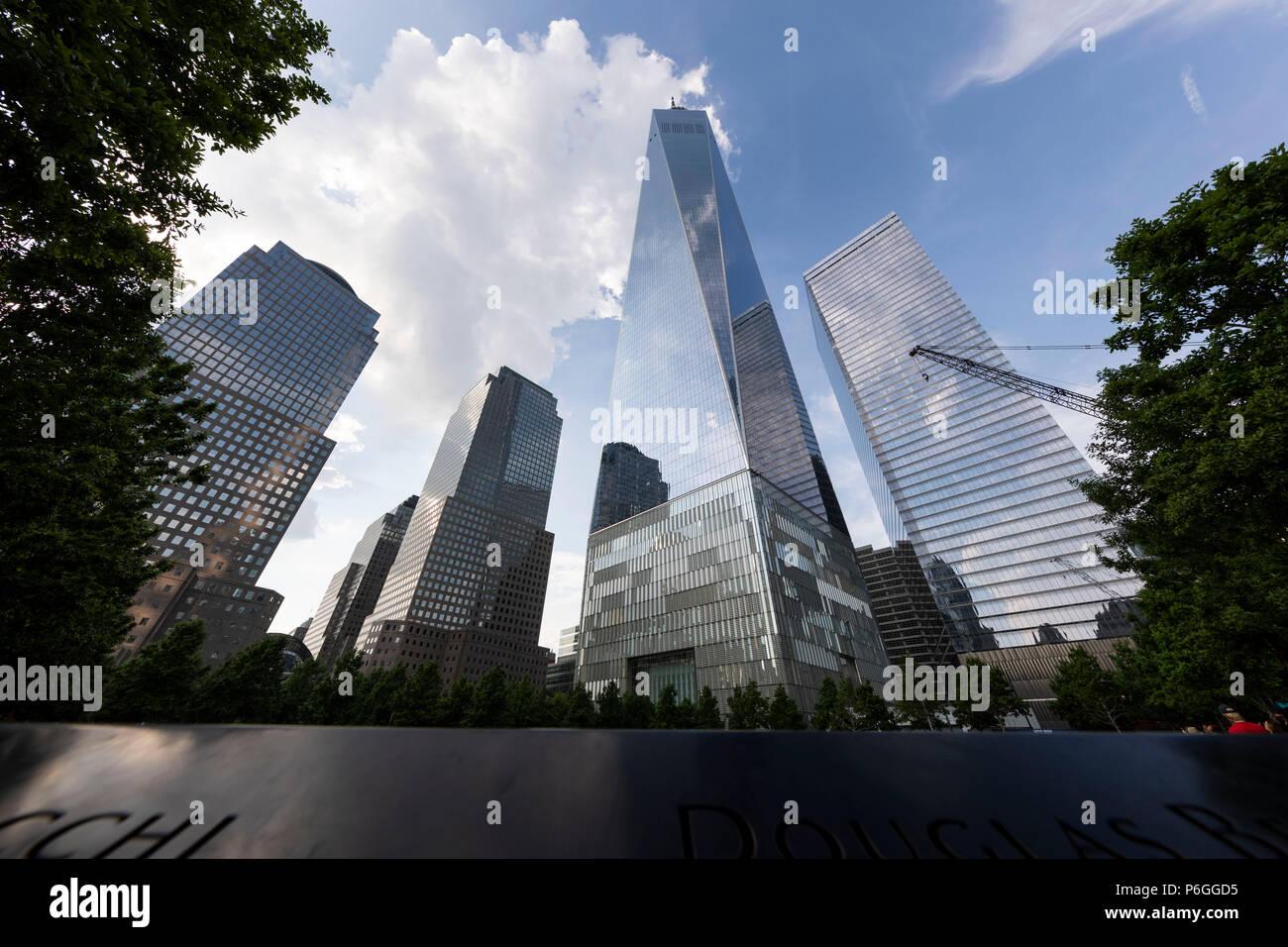 9/11 Memorial. World Trade Center. New York City, U.S.A Stock Photo - Alamy