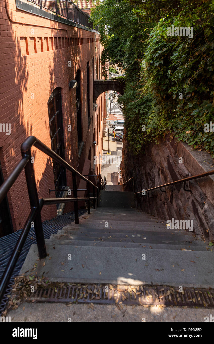 The Exorcist Steps Location High Resolution Stock Photography and ...