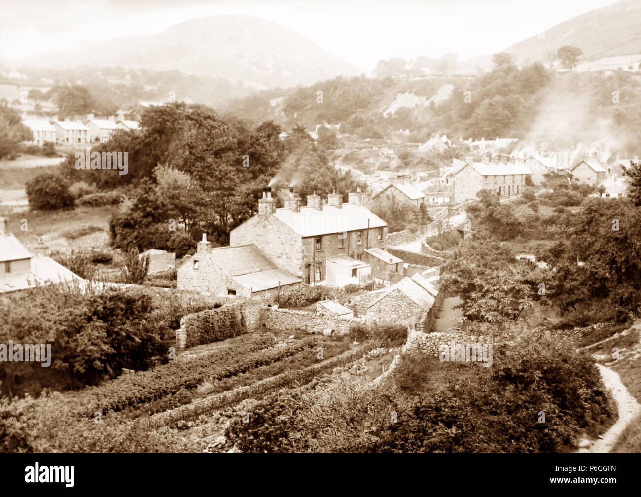 Llanfairfechan, Wales, early 1900s Stock Photo - Alamy