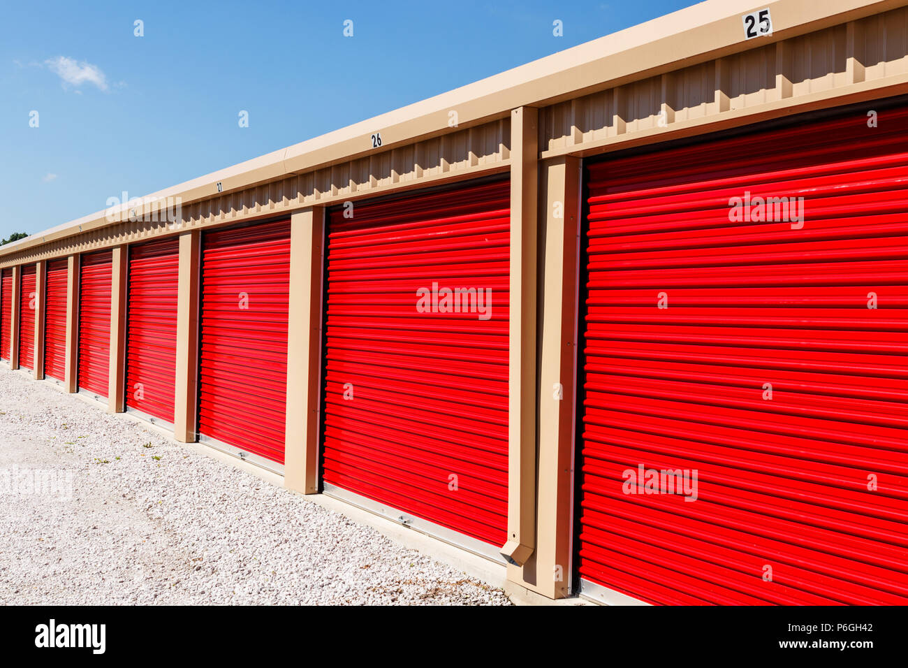 Numbered garage door hi-res stock photography and images - Alamy
