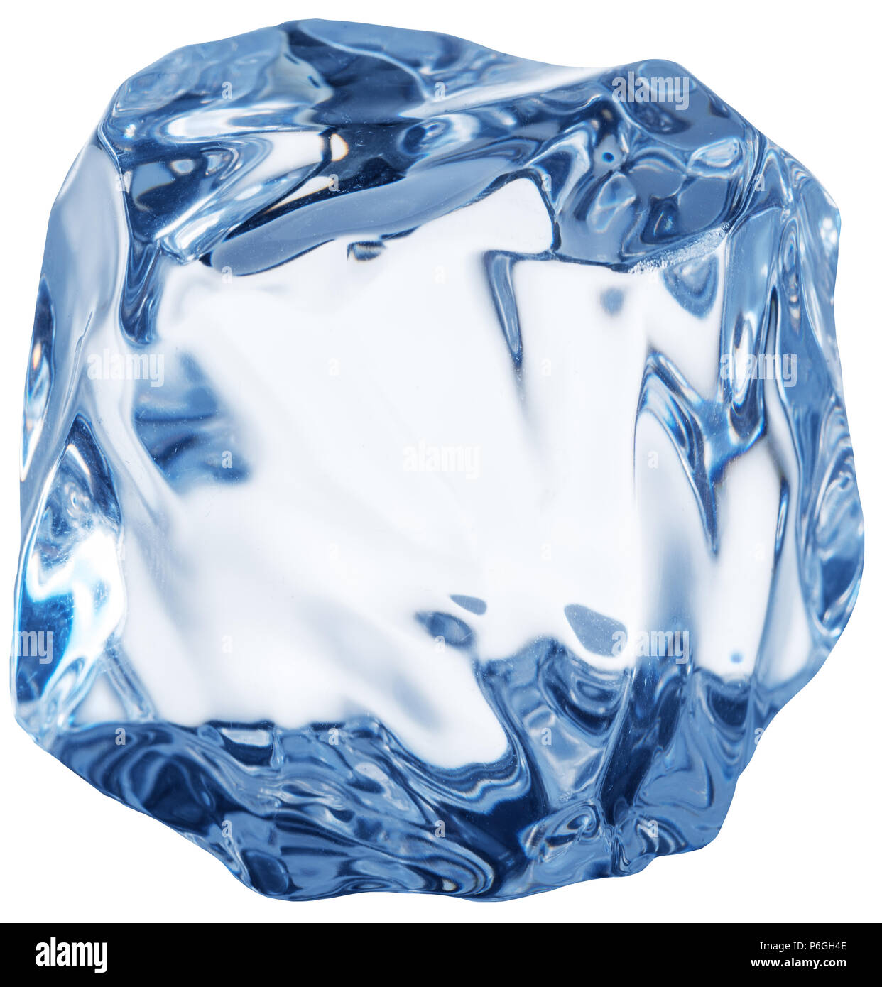 Ice cube. Macro shot of perfect ice cube. File contains clipping path Stock Photo - Alamy