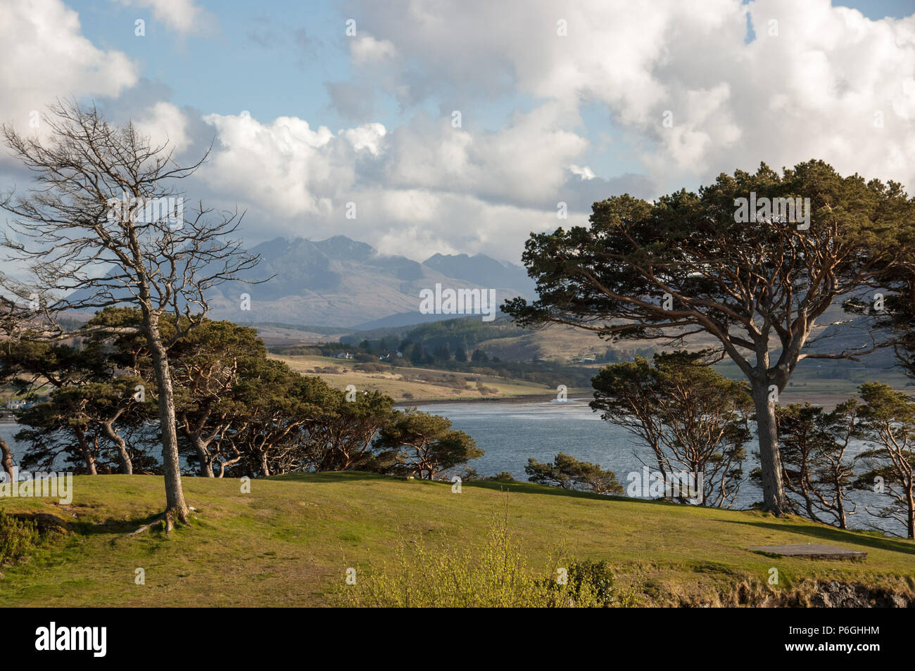 Taken from a hill known locally as "The Lump" near Portree on the Isle ...