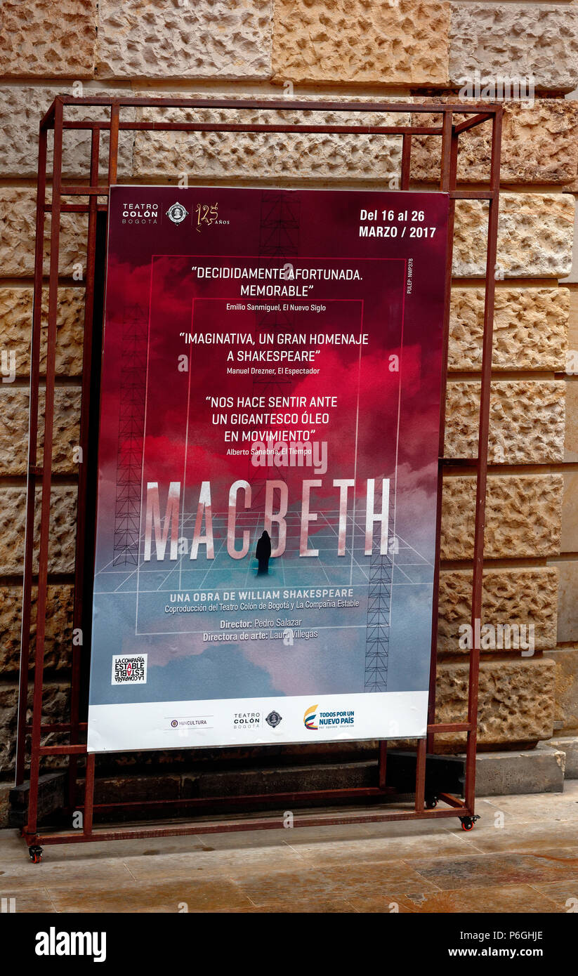 Macbeth poster hi-res stock photography and images - Alamy