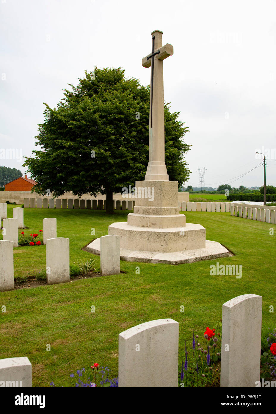 Grove Town Cwgc British Cemetery High Resolution Stock Photography and ...