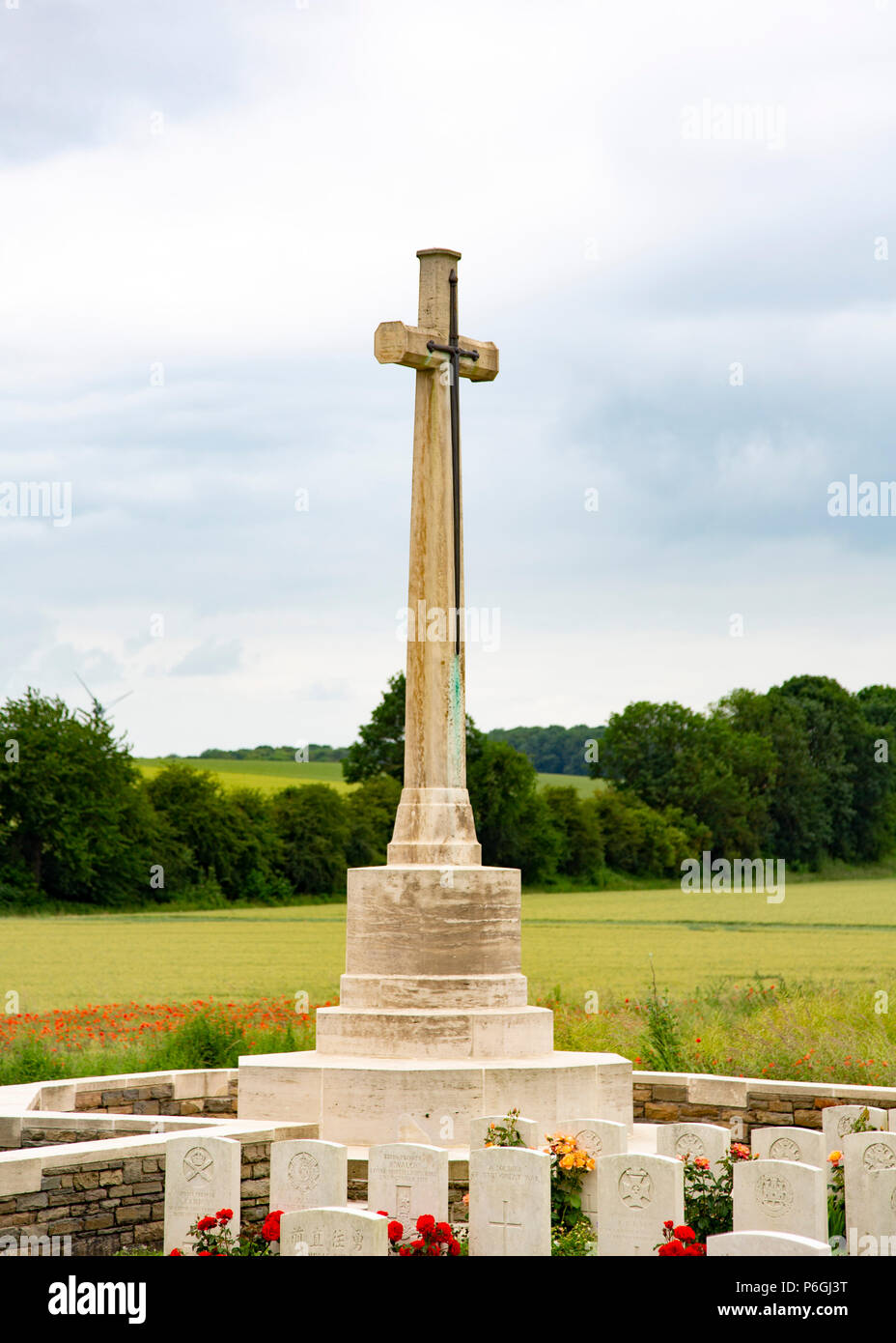 Western front cemetery hi-res stock photography and images - Alamy