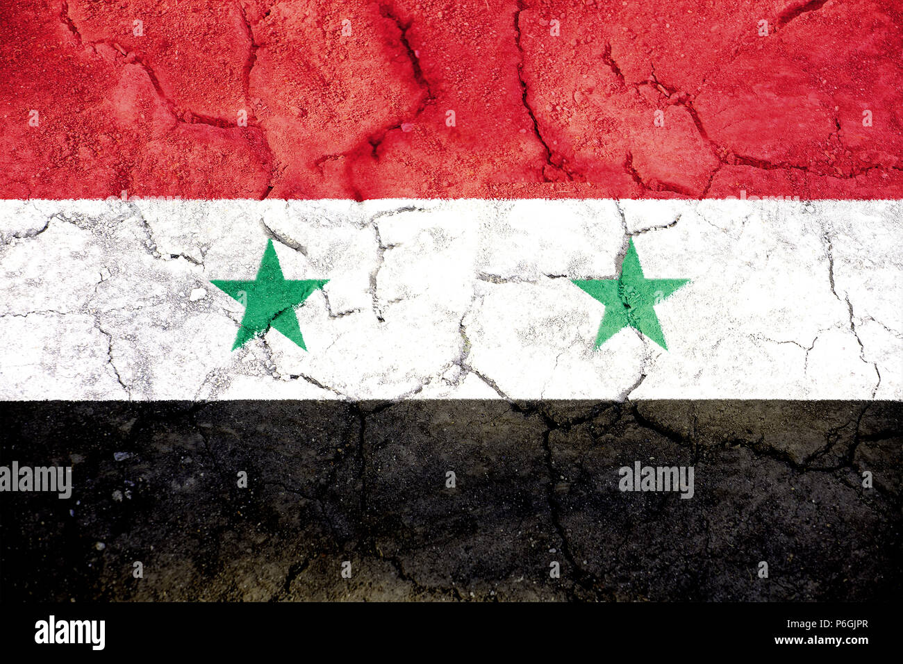 Grunge syrian flag hi-res stock photography and images - Alamy