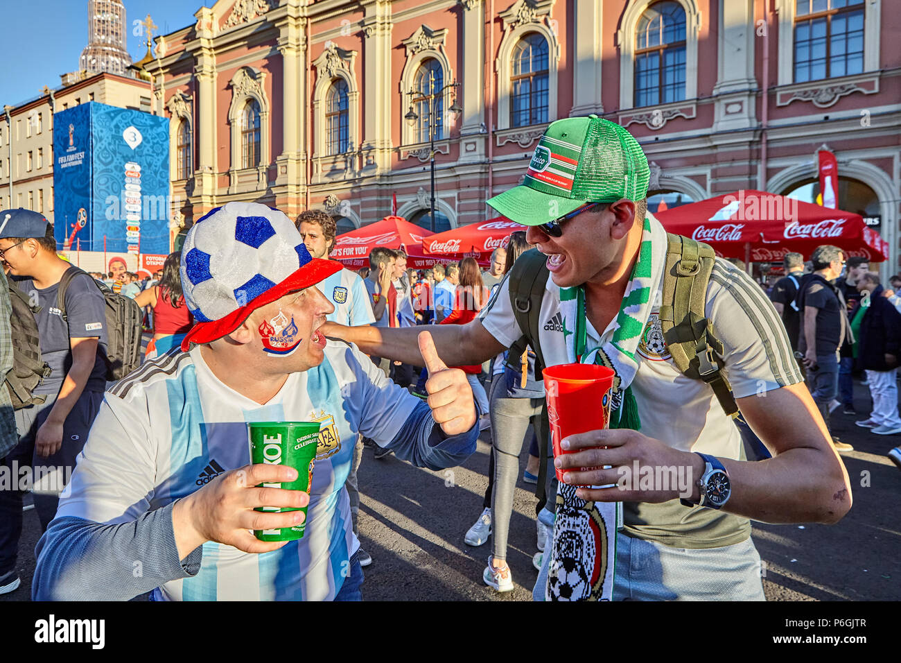 World cup fan zone mexico hi-res stock photography and images - Alamy