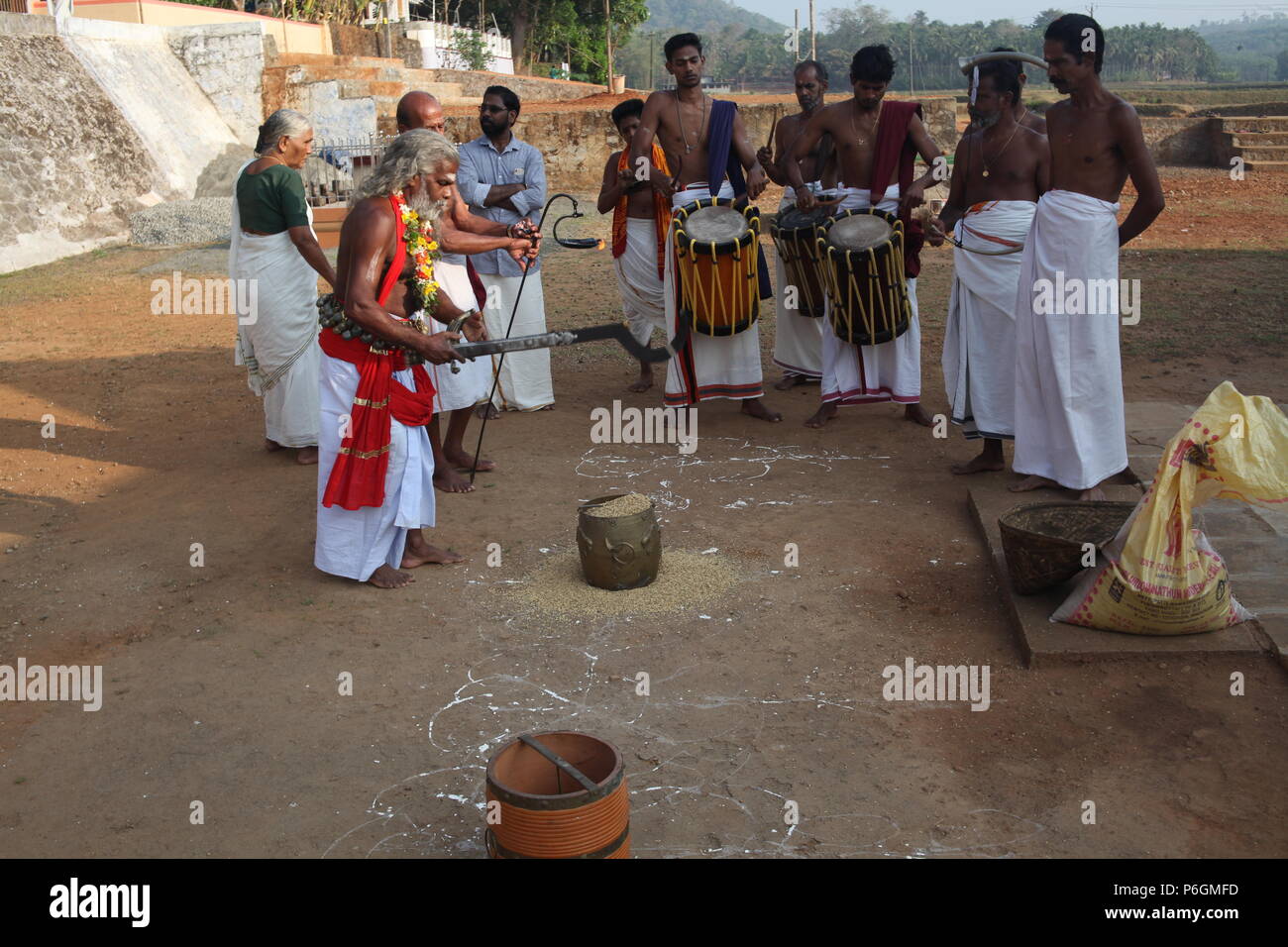 para eduppu is a custom popular in kerala bhagavathi temples ...