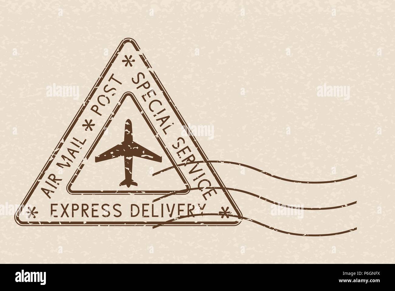 Transport stamp Stock Vector Images - Alamy