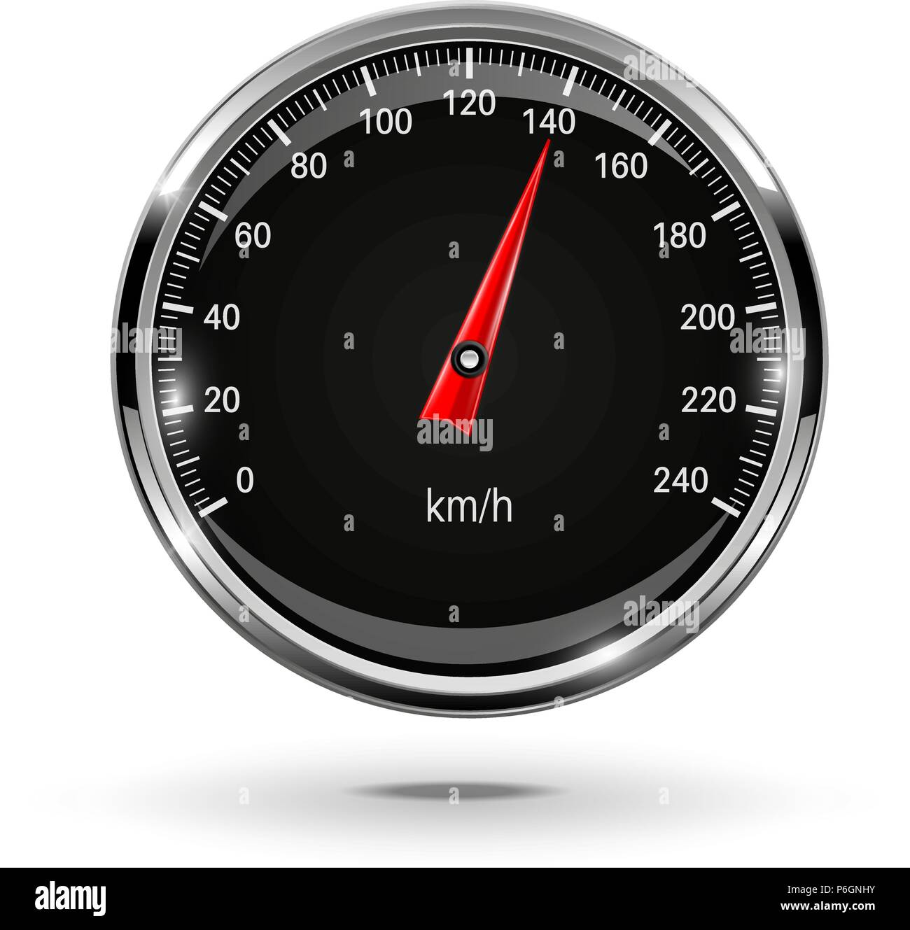 Kilometer sign Stock Vector Images - Alamy