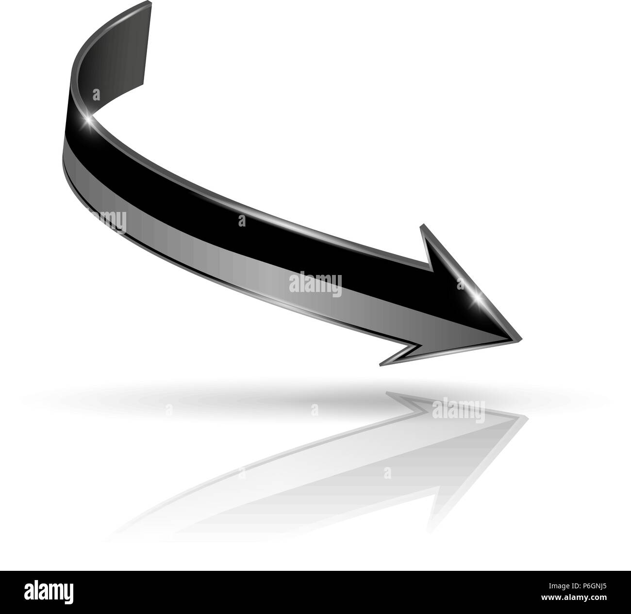 Black white navigation Stock Vector Images - Alamy