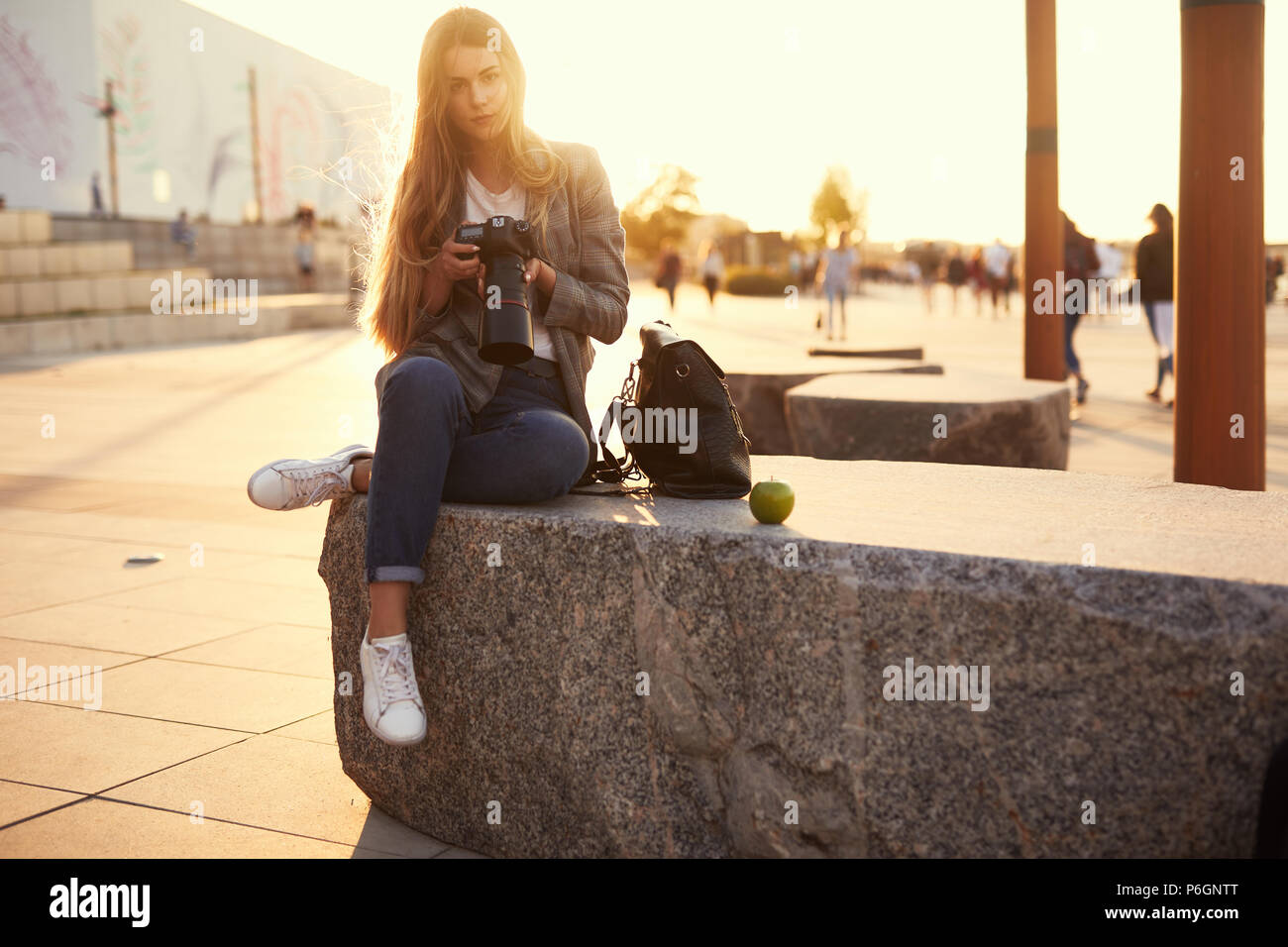 Look rock girl hi-res stock photography and images - Alamy