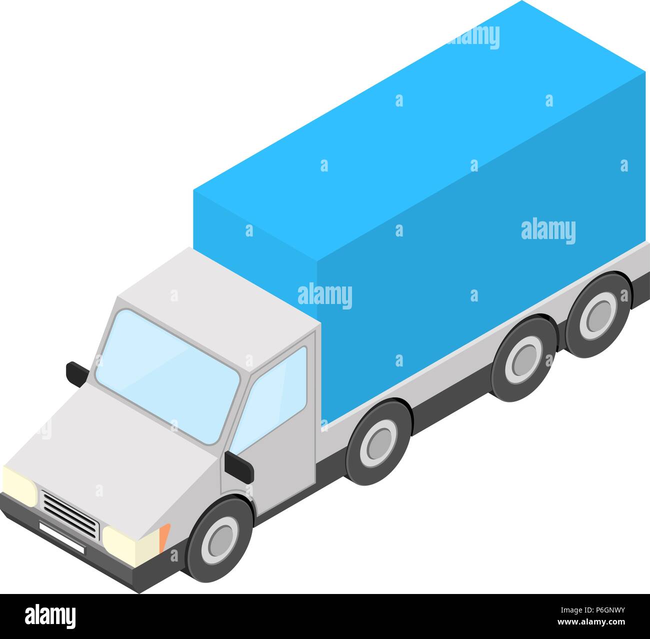 Truck. Isometric vector illustration Stock Vector Image & Art - Alamy