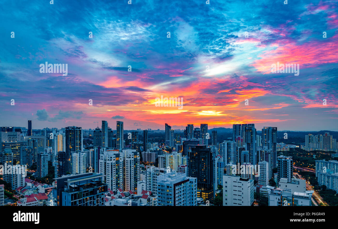 Hdb housing structure in singapore hi-res stock photography and images ...