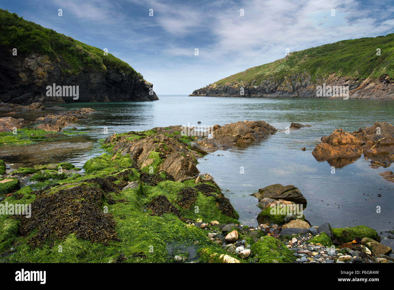 Port quinn north coast cornwall hi-res stock photography and images - Alamy