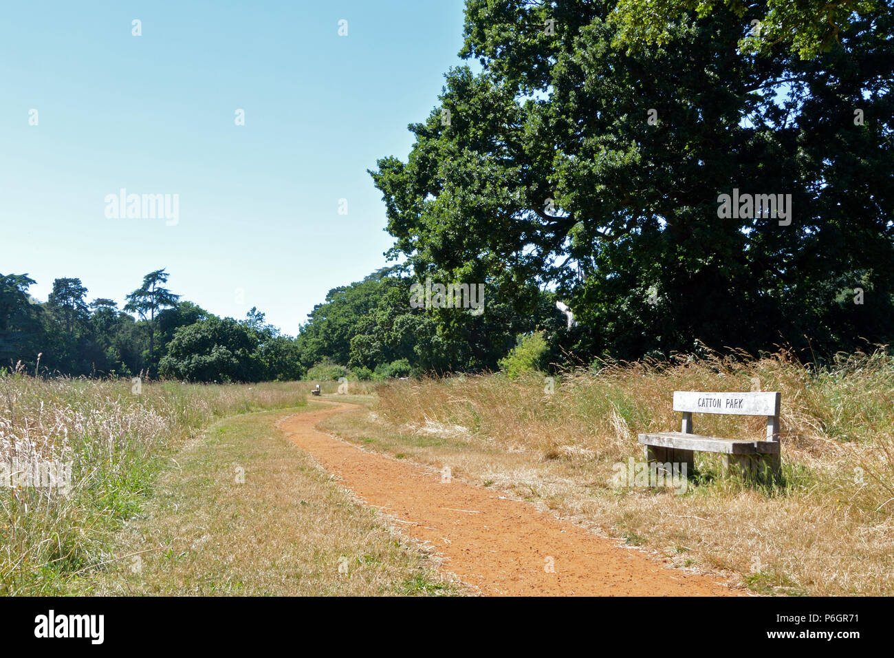 Catton Park, Norwich, Humphry Repton's first landscape commission Stock ...