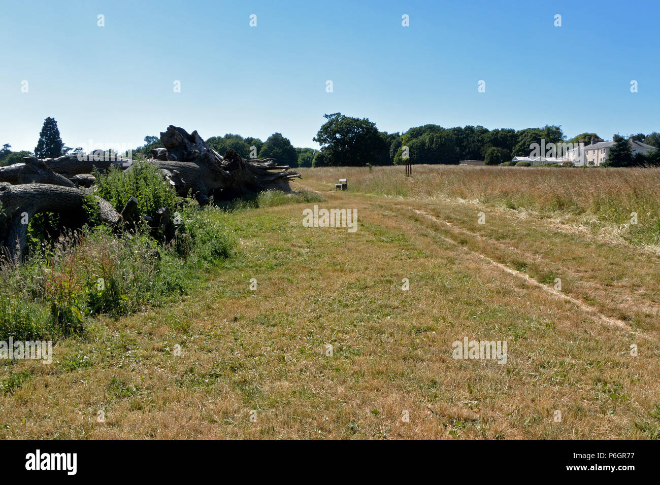 Catton Hall seen from Catton Park, Norwich, Humphry Repton's first ...