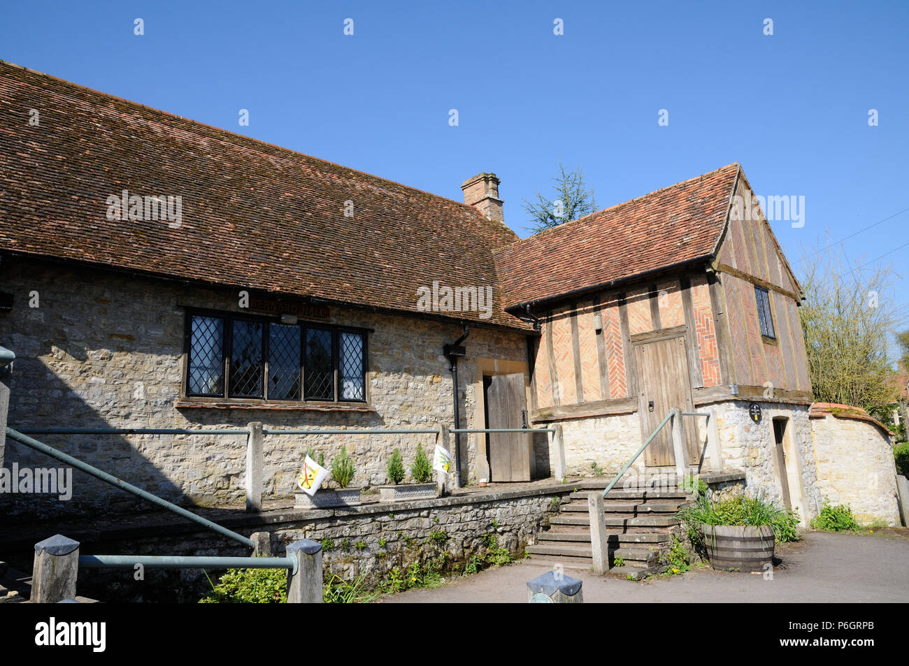 Bernard Hall, Cuddington, Buckinghamshire, is a timber framed building ...