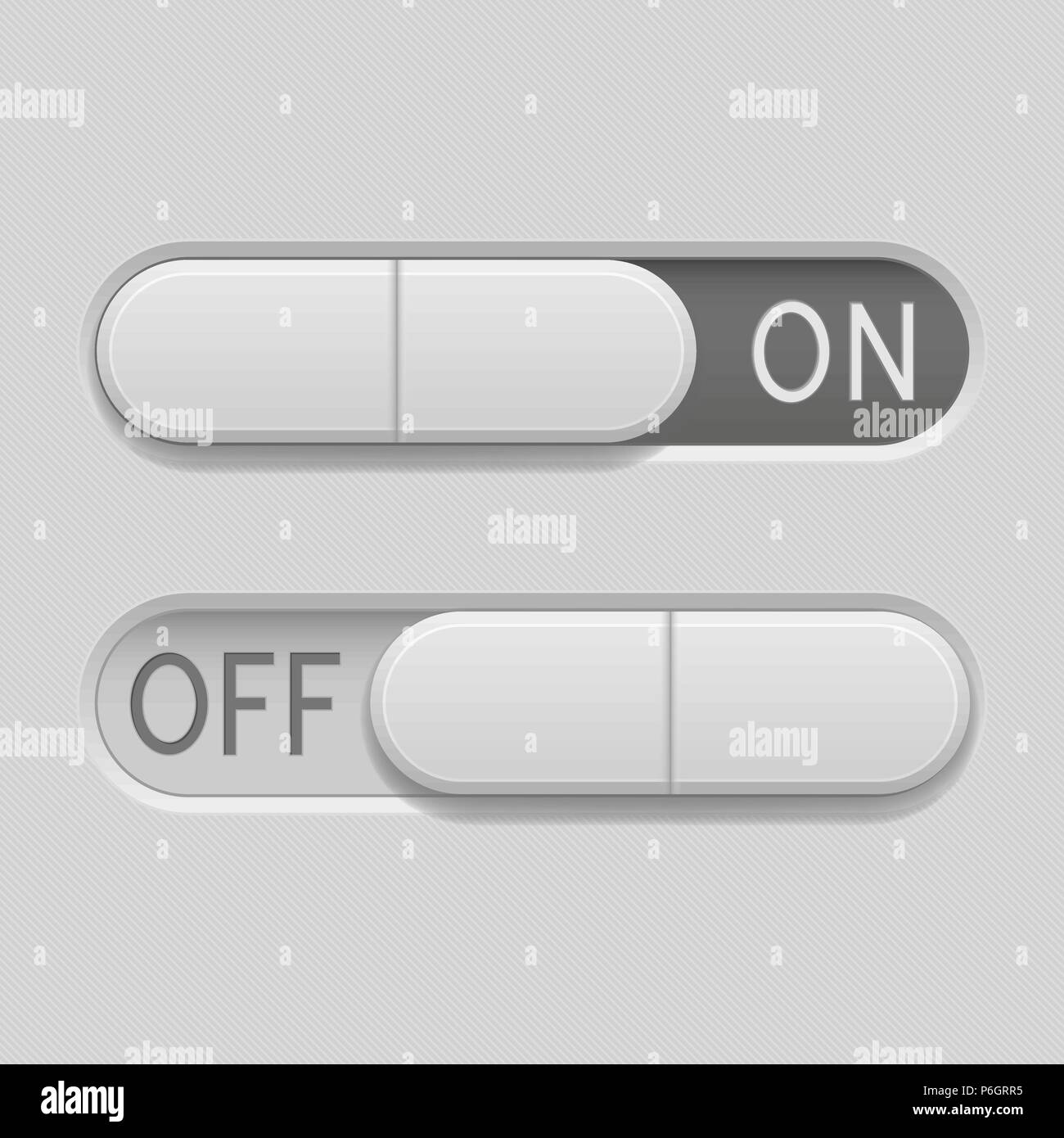 Switch 3d icon on Black and White Stock Photos & Images - Alamy