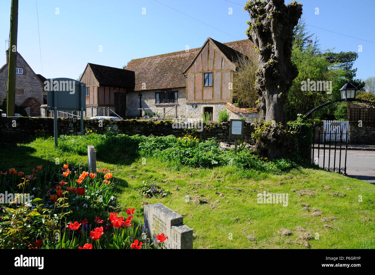 Bernard Hall, Cuddington, Buckinghamshire, is a timber framed building ...