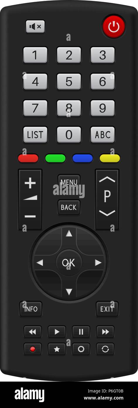 Remote control background Stock Vector Images - Alamy