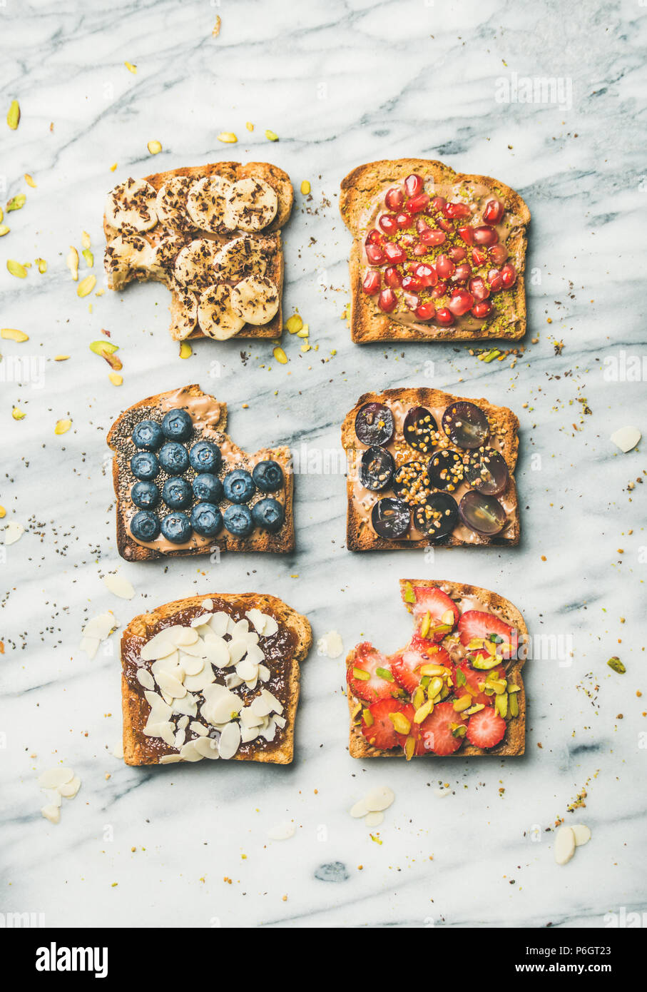 Wholegrain toast peanut butter hi-res stock photography and images - Alamy