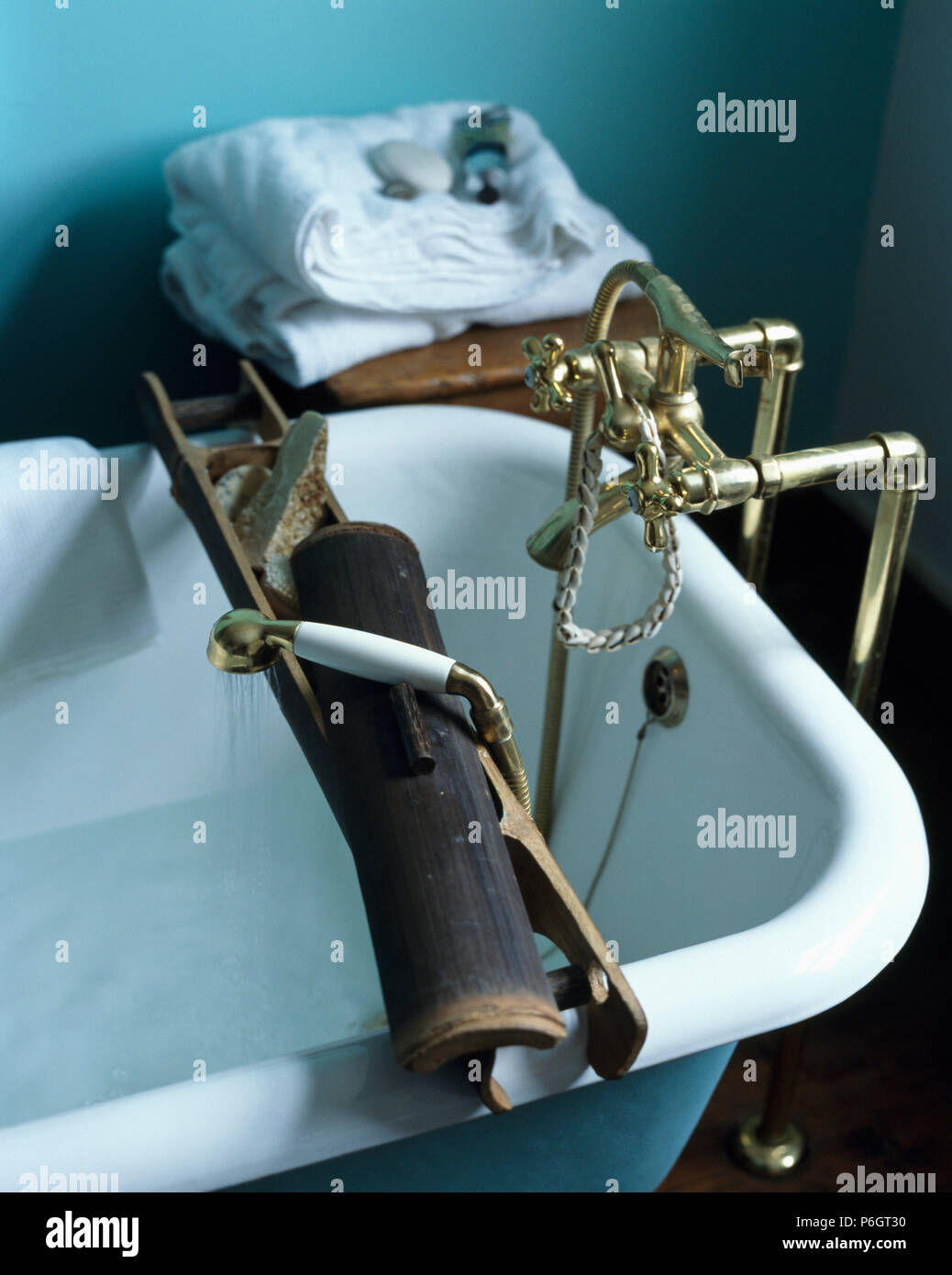 Bamboo tap hi-res stock photography and images - Alamy